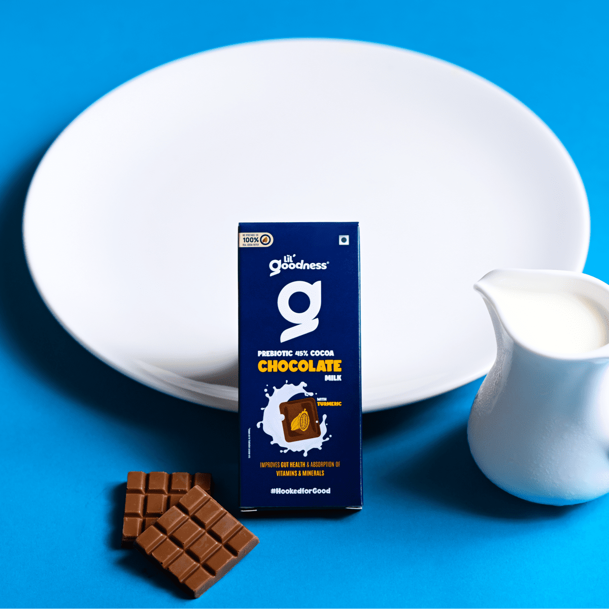 Prebiotic Milk Chocolate Mini Pack 13g, Pack of 20 – LiL Goodness